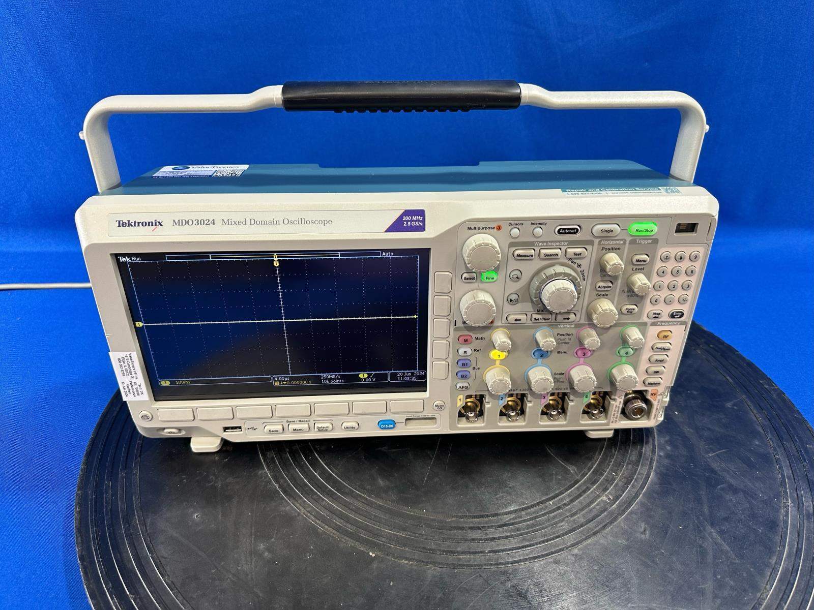Tektronix MDO3024 Mixed Signal Oscilloscope – ValueTronics