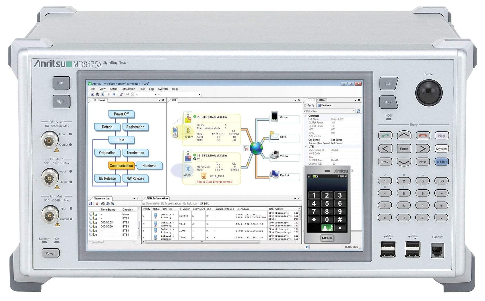 MD8475A Anritsu Communication Analyzer Used | ValueTronics