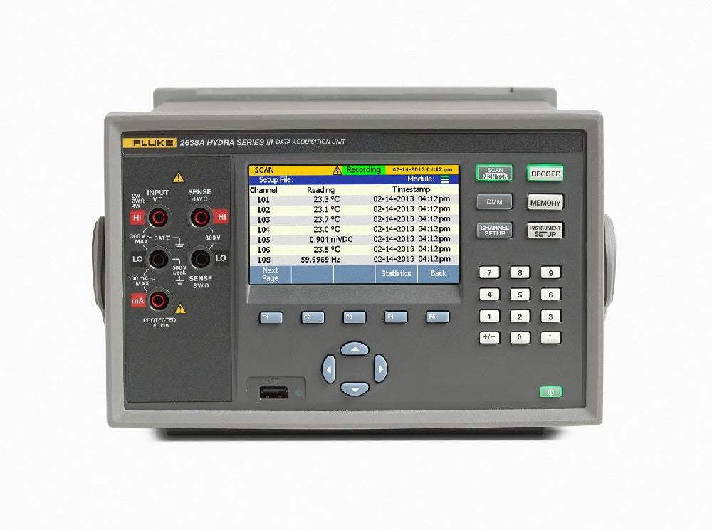 2638a Fluke Data Logger Used Valuetronics