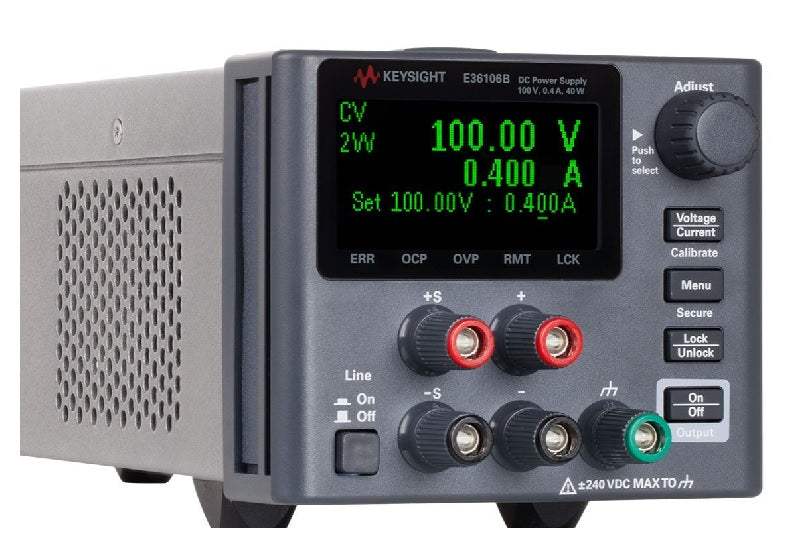 E36106B Keysight Technologies 400 mA 100 V 40 W DC Power Supply New | ValueTronics