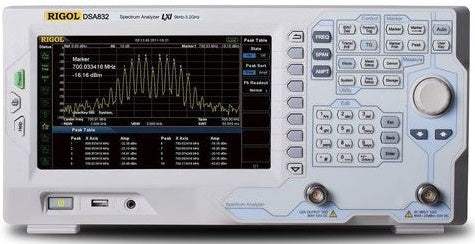 DSA832-TG Rigol 3.2 GHz Spectrum Analyzer New | ValueTronics