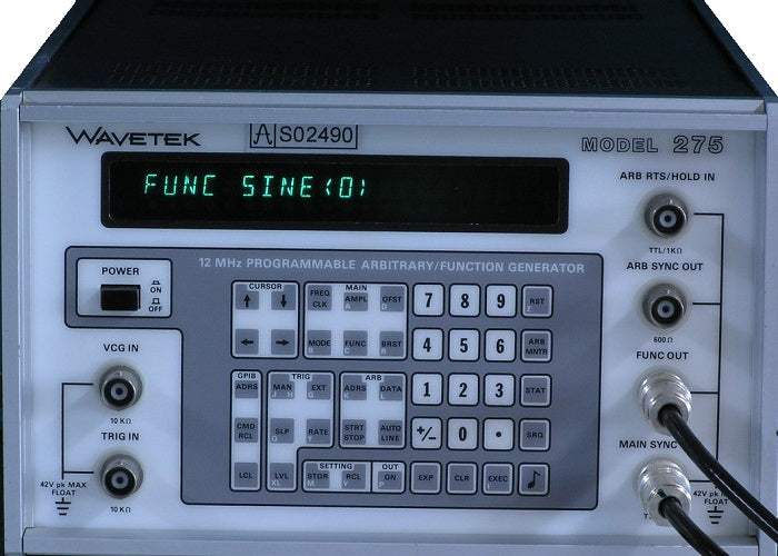 275 WaveTek 12 MHz Arbitrary Waveform Generator Used | ValueTronics