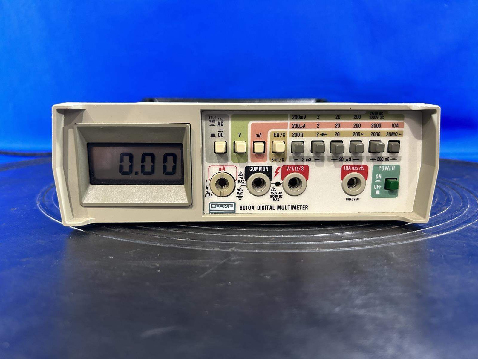 Fluke 8010A Multimeter – ValueTronics