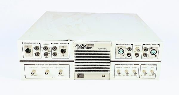 SYSTEM ONE-22A Audio Precision 200 kHz Audio Analyzer Used | ValueTronics