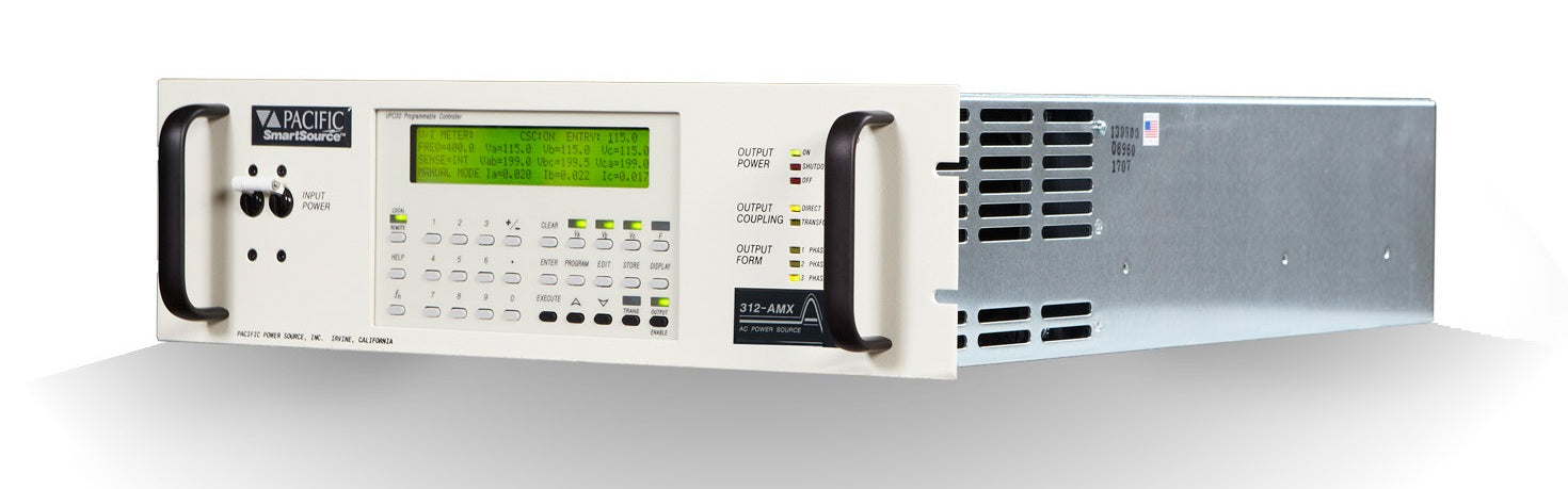 112AMX Pacific Power Source 25 A 5 kHz 1 Phase 1.2 kVA 6 kV AC Source ...