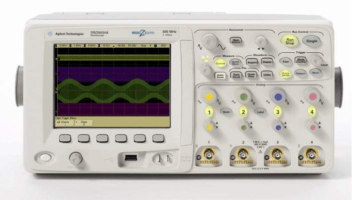 Agilent DSO5034A 300 MHz 4-Channel Portable Oscilloscope (Pr | ValueTronics