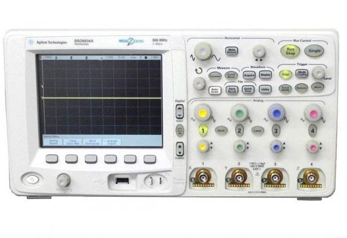DSO6034A Agilent 300 MHz 4 Channel Digital Oscilloscope Used | ValueTronics