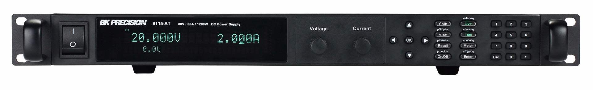 9115-AT BK Precision 1200 Watt 80 Volt 60 Amp DC Power Supply New ...