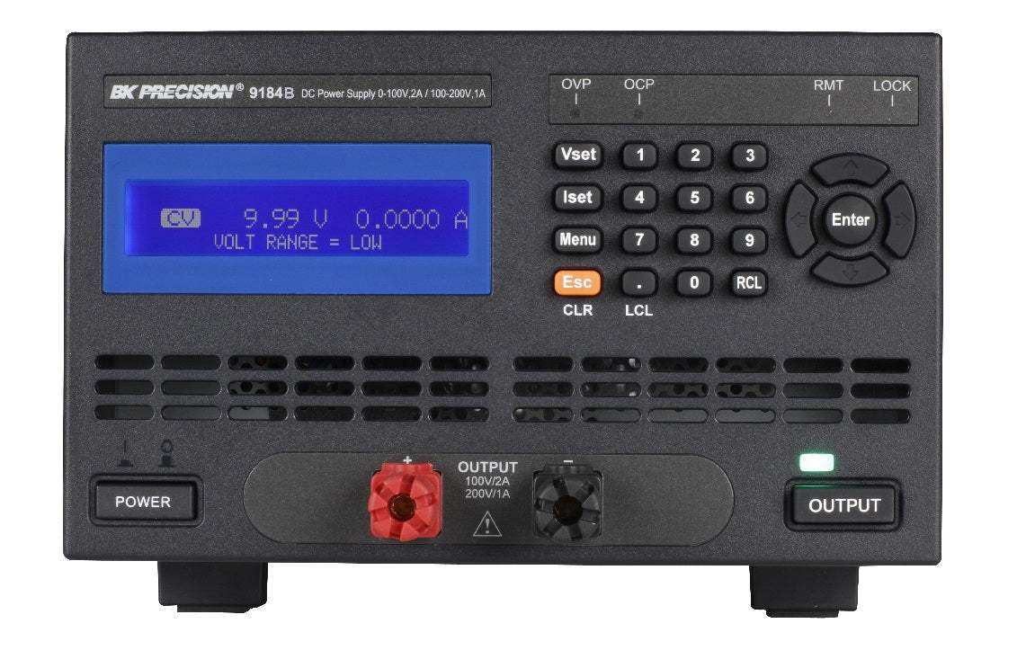 9184B BK Precision 200 Watt 200 Volts 1 Amps DC Power Supply New ...