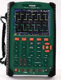 MS6060 Extech 2 Channel 60 Hz 1 MPts 500 MS/s Digital Oscilloscope Used ...
