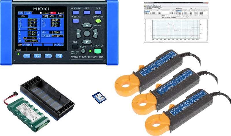 PW3360-21/100PRO KIT Hioki Power Analyzer New | ValueTronics