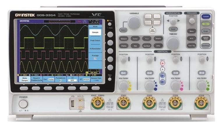 GDS-3354A Instek Digital Oscilloscope New | ValueTronics