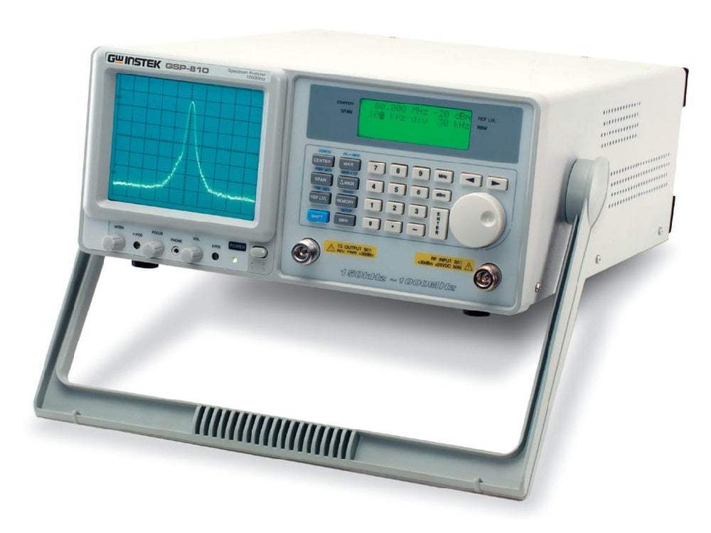 GSP-810 Instek 1 GHz Spectrum Analyzer Used | ValueTronics