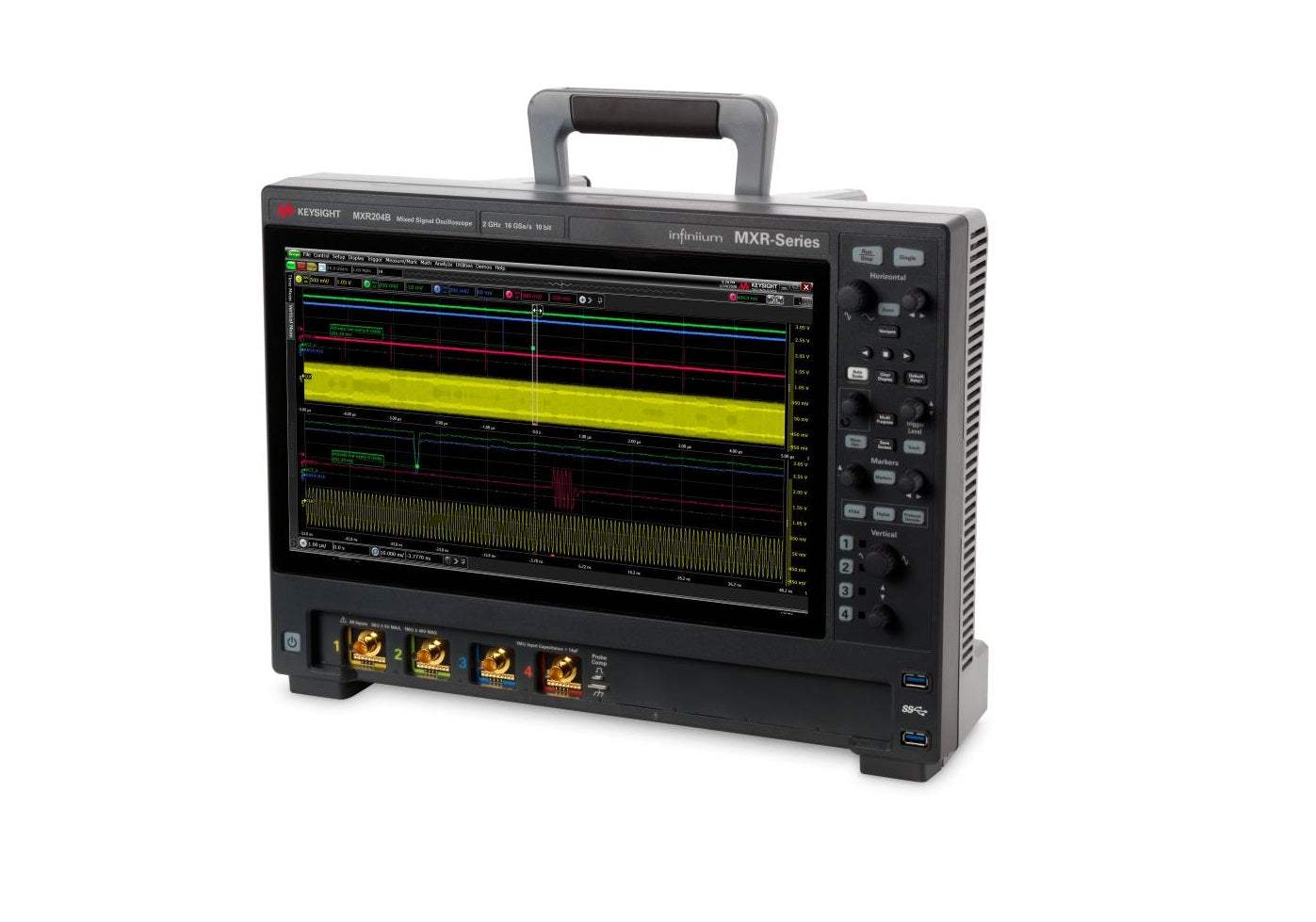 Keysight MXR204B 2 GHz 4-Channel Mixed Signal Oscilloscope | ValueTronics