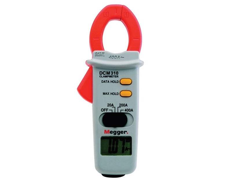 DCM310 Megger 600 V, 400 A, Digital Clamp Meter New | ValueTronics