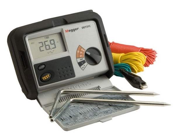 DET3TC Megger Digital Ground Tester New | ValueTronics