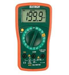 MN35 Extech Handheld 600 V 3.5 Digit 600 V Multimeter New | ValueTronics