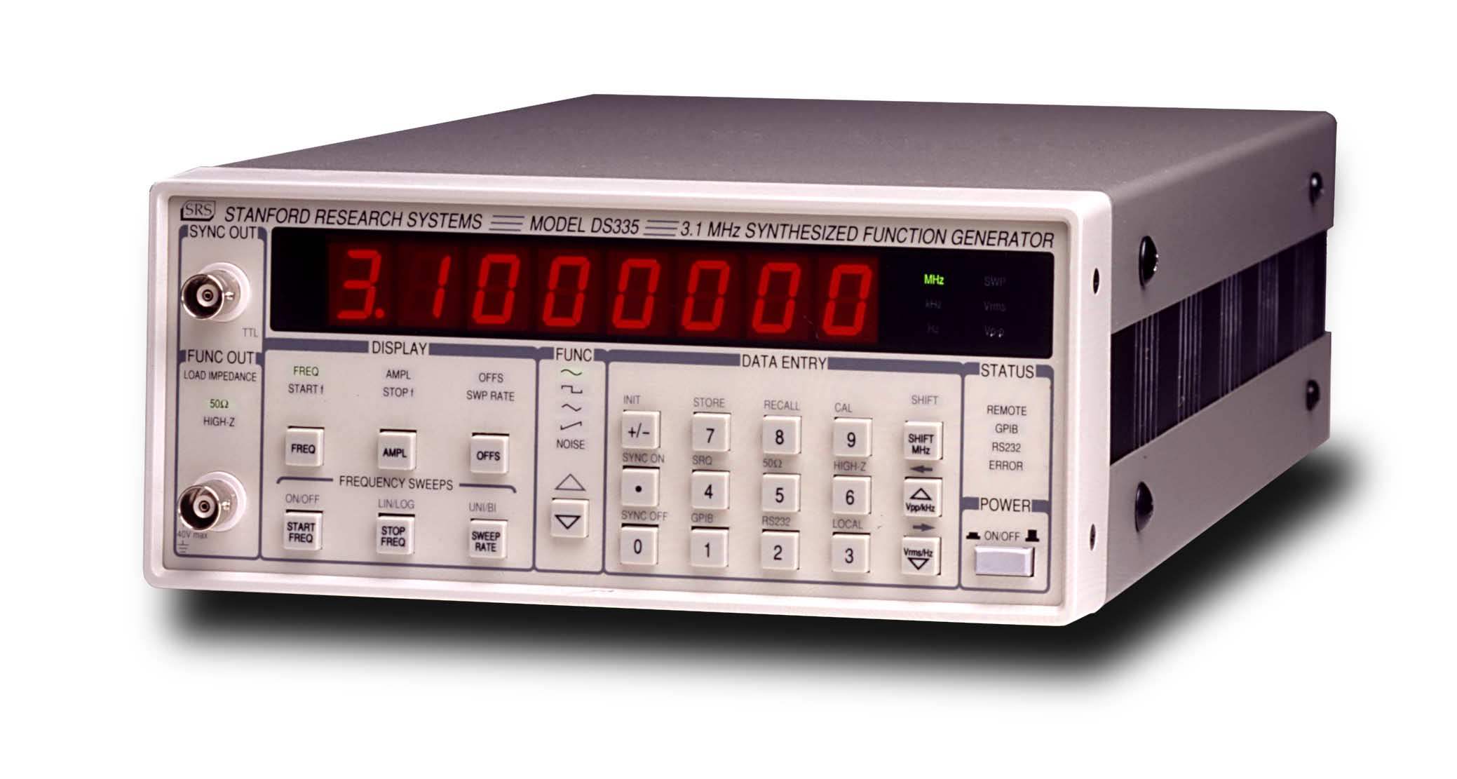 DS335 Stanford Research 3 MHz Function Generator Used | ValueTronics