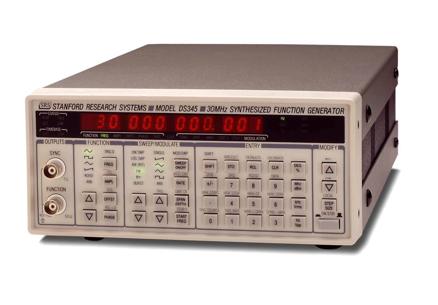 DS340 Stanford Research 15 MHz Function Generator Used | ValueTronics