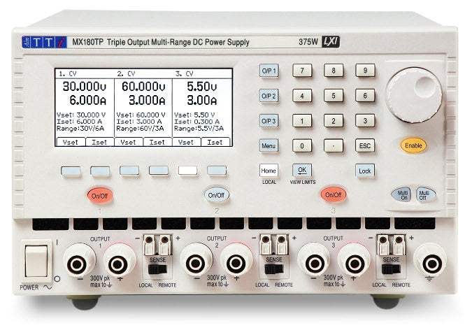 MX180T Thurlby Thandar Instruments 120 V 378 W 20 A DC Power Supply New ...