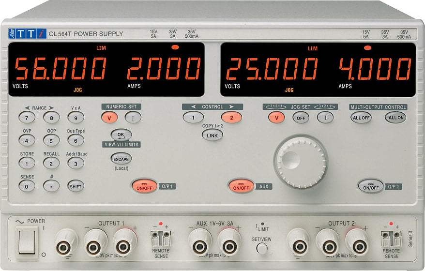 QL564TP SII Thurlby Thandar Instruments 56 V 242 W 4 A DC Power Supply ...