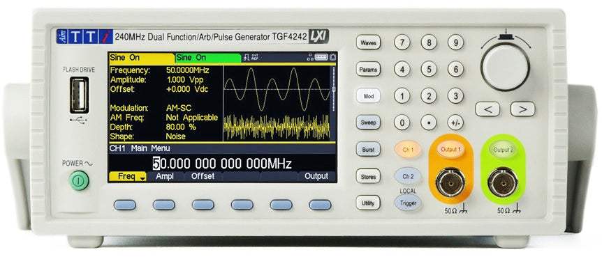 TGF4242 Thurlby Thandar Instruments 240 MHz Function Generator New ...